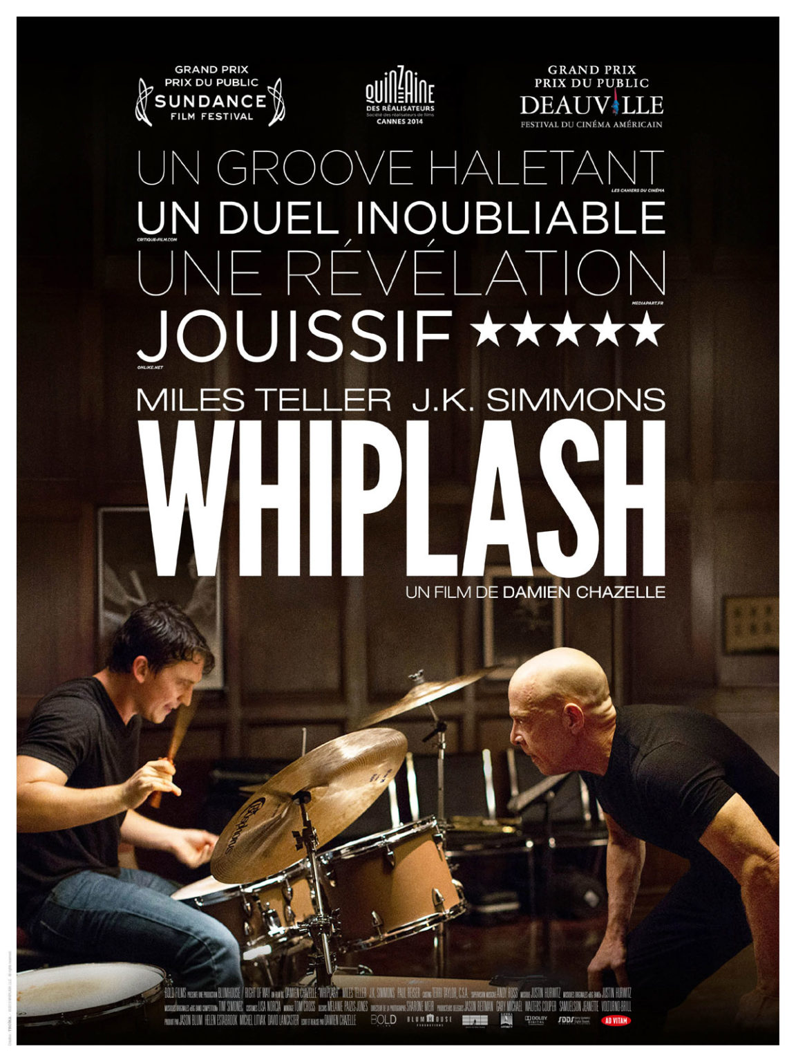 WHIPLASH de Damien Chazelle (2014) – Loving movies